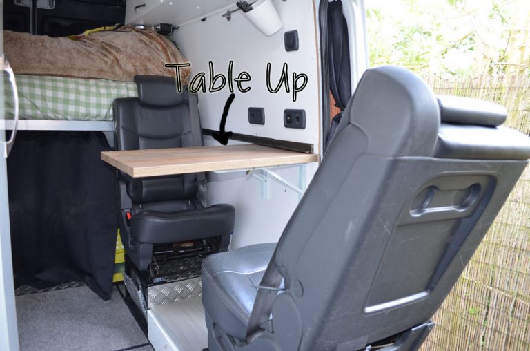 The Table – Sprinter Van Conversion | Our AdVANture